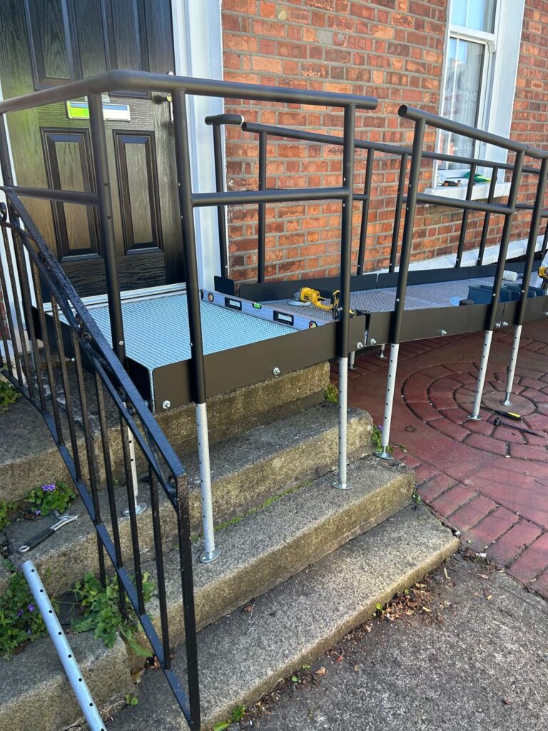 Wheelchair Ramp In A Conservation Area - Ramps Plus